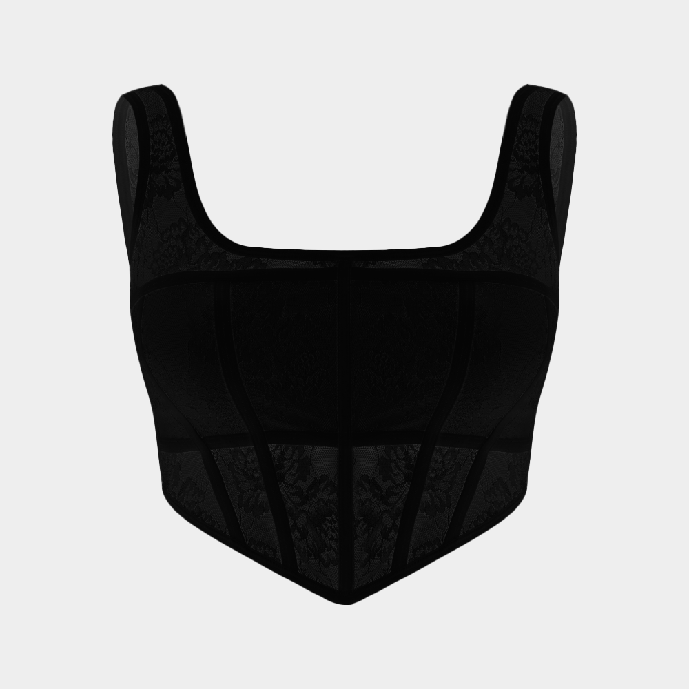CROPPED EM LAISE RENDADO DESIRE - liebe